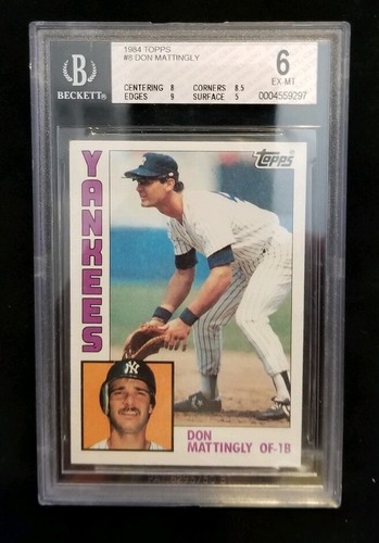 1984 Topps - #8 Don Mattingly (RC) for sale online | eBay