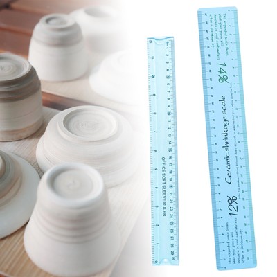 Ceramic Shrinkage Scale Ruler and Standard Ruler Ceramic Measuring ...