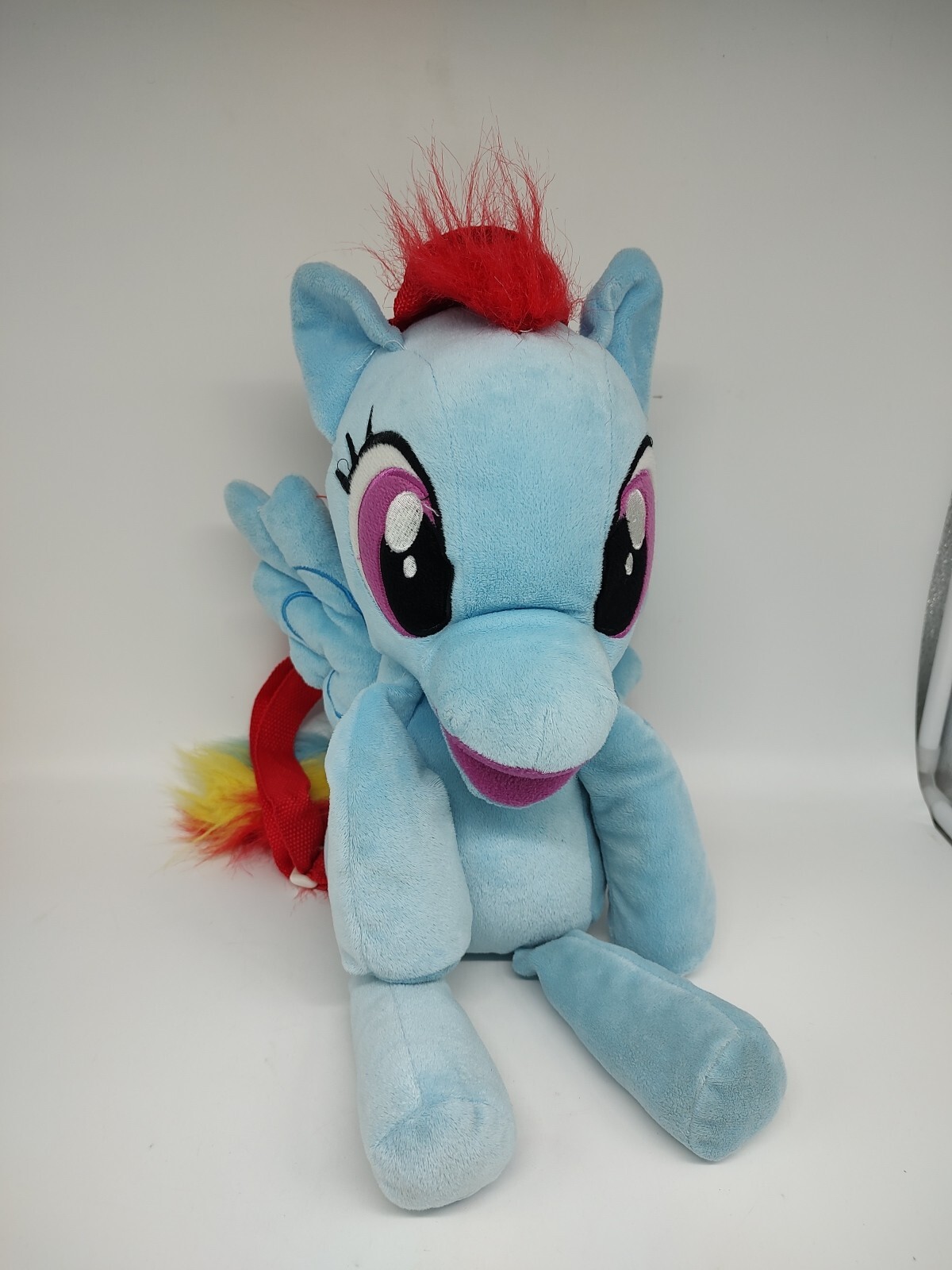 My Little Pony RAINBOW DASH ADJUSTABLE BACKPACK Plush… - Gem