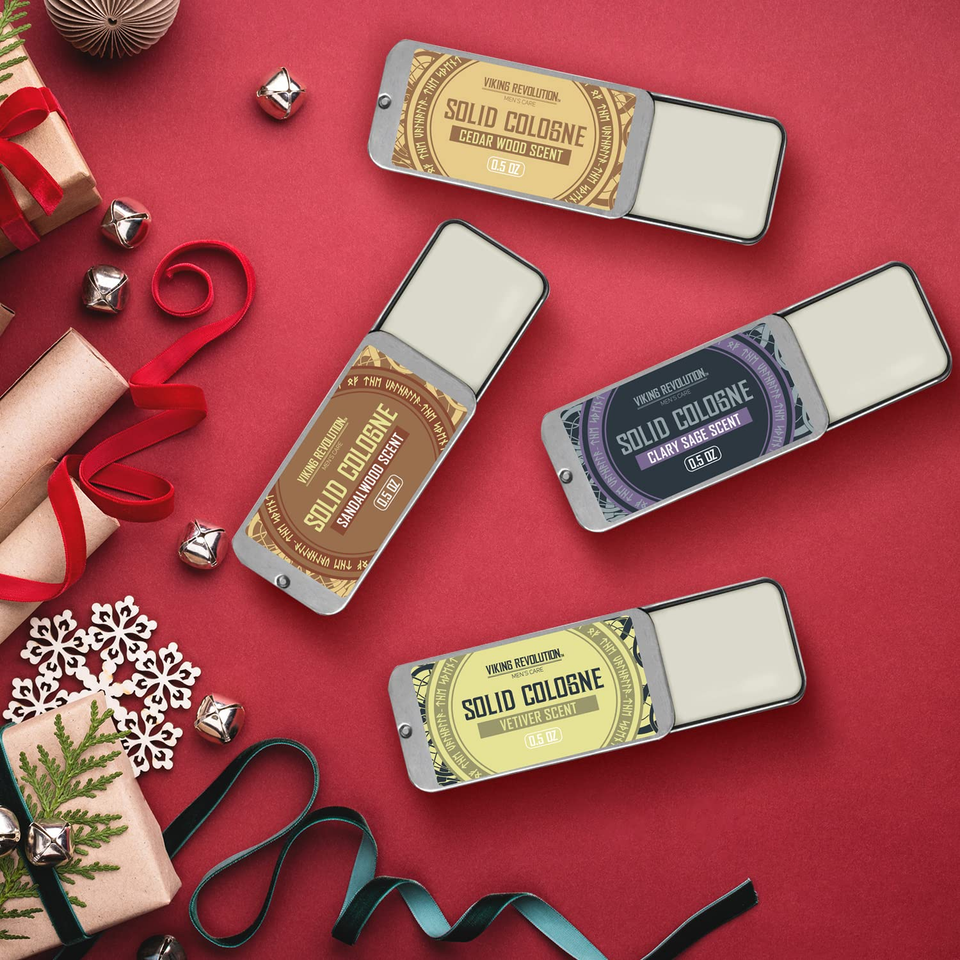 Viking Revolution 4 Pack Mens Solid Colognes Men 0.5 Oz - Men Solid Perfume w... 313108146151| eBay