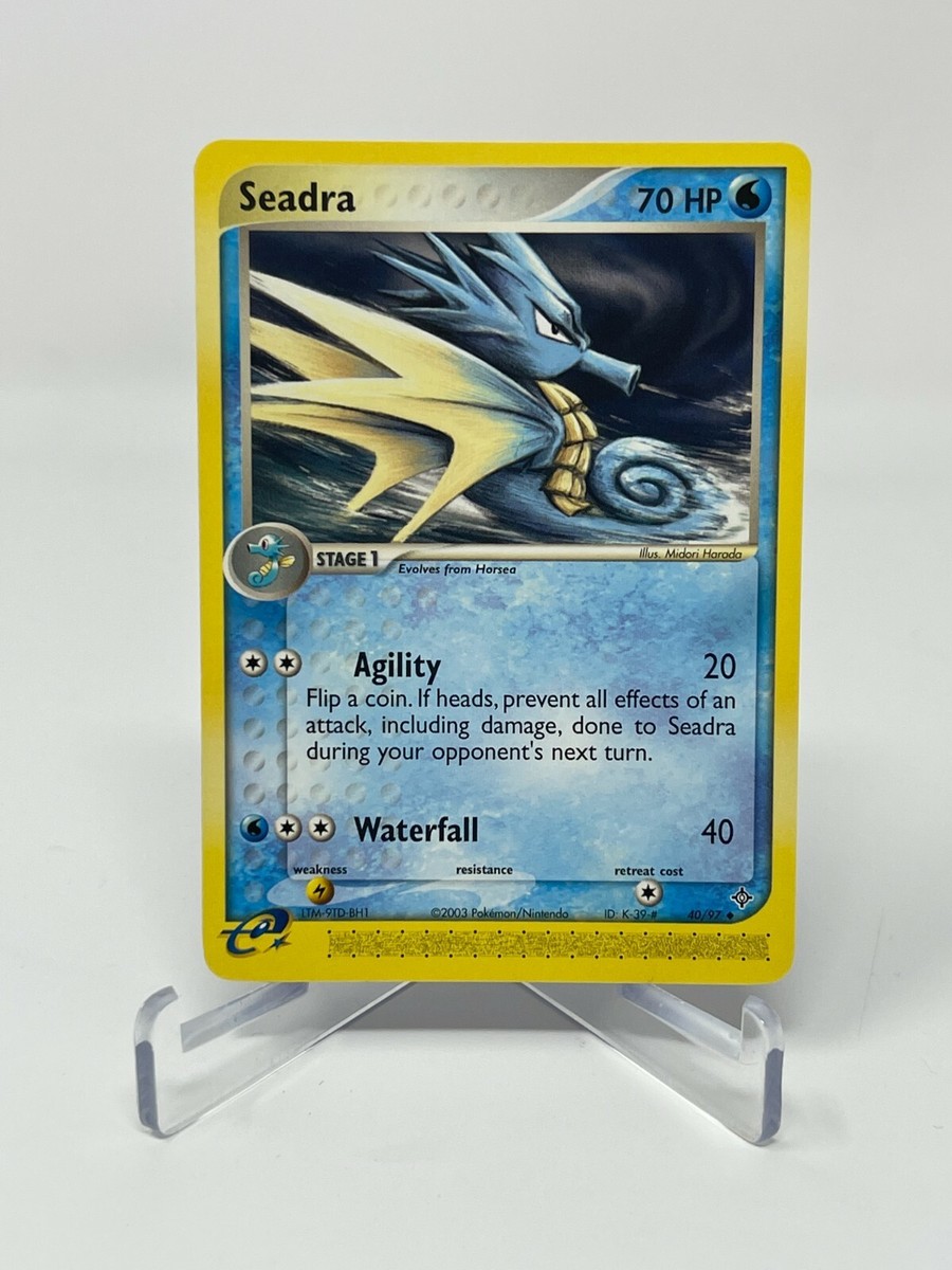 Seadra Pokemon SEADRA Pokemon Legends Awakened Uncommon Card # 70