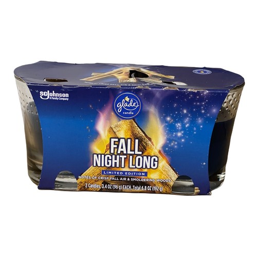 Glade Candle Fall Night Long Limited Edition 6.8oz 46500024627| eBay