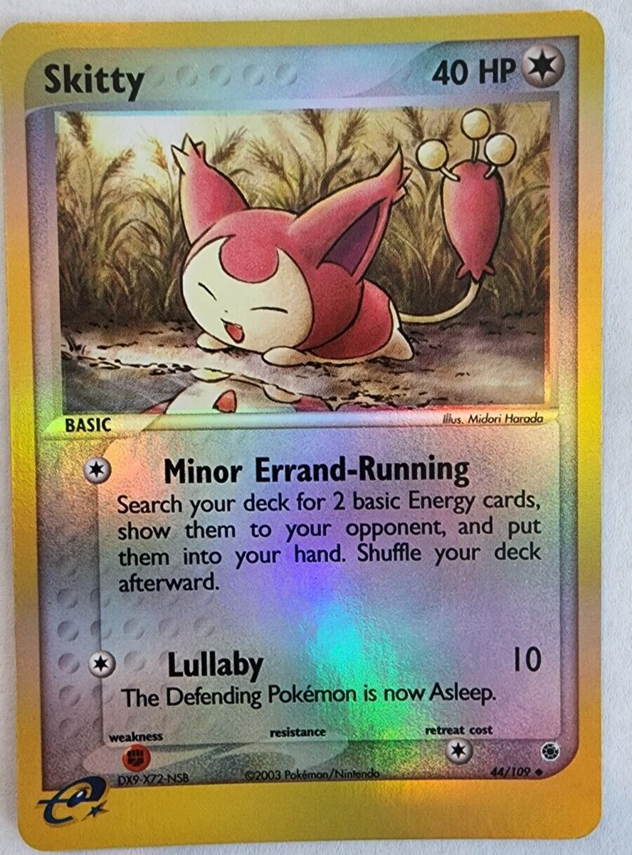 Skitty Pokemon Card