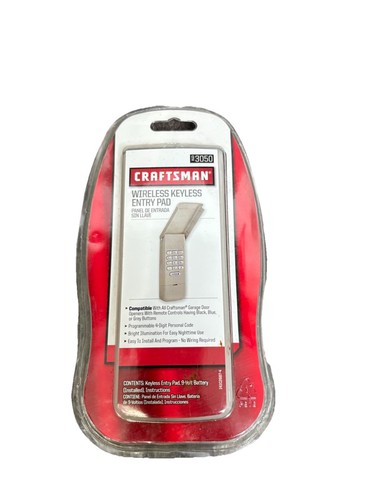 Craftsman 93050 Garage Door Wireless Keyless Entry Pad Brand New | eBay