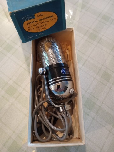Vintage 1960's CALRAD 500C Dynamic "Pill" Microphone | eBay