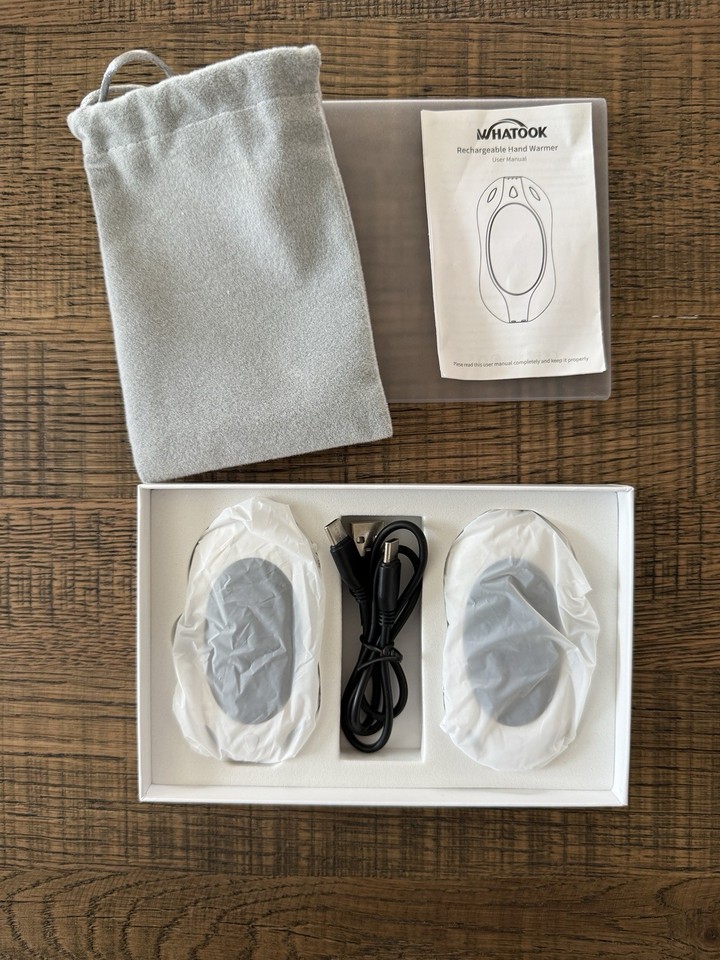 Whatook Rechargeable Hand Warmers Skiing Hunting Winter Sports Snow NEW ...