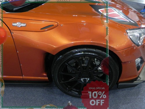 New 4pcs Front Over Fender For Subatu BRZ Toyota FT86 GT86 FRS RB-Style ...