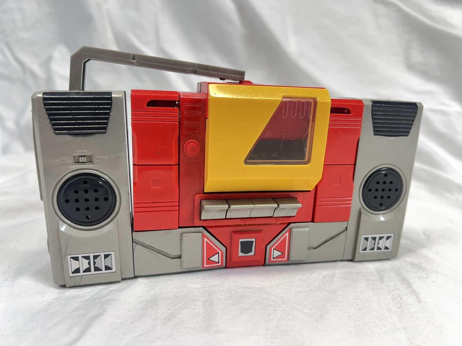 Vintage 1984 Gen 1 Transformers Blaster Boombox As - Is No Gun Broken ...