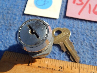 1940s Cabinet Lock 13/16 inch - Chicago lock with key 2242 | eBay