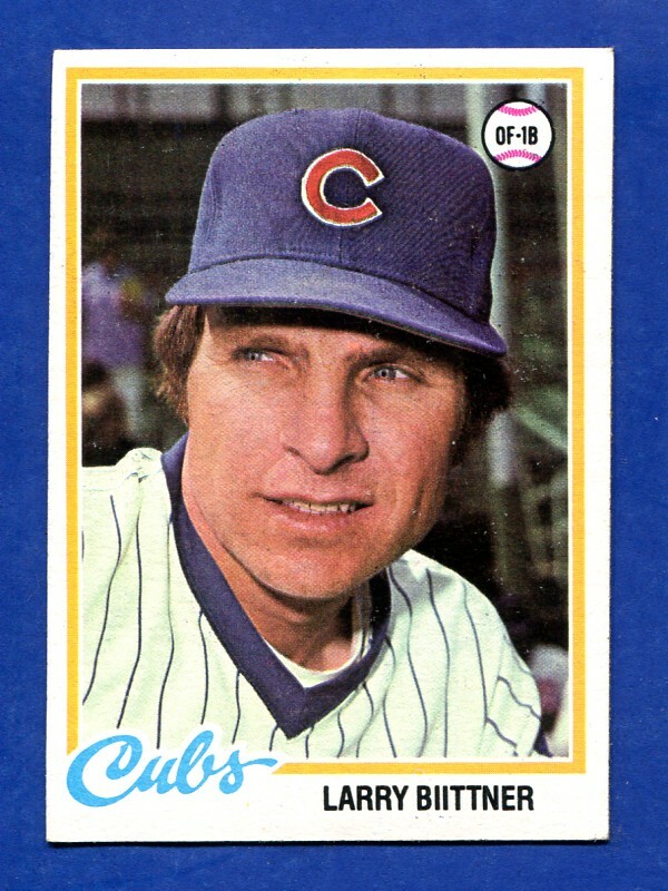 1978 TOPPS #346 LARRY BIITTNER EX | eBay