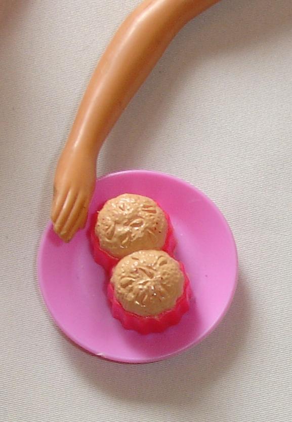 Sweets vintage Barbie doll food accessory choice pie ice cream cake ...