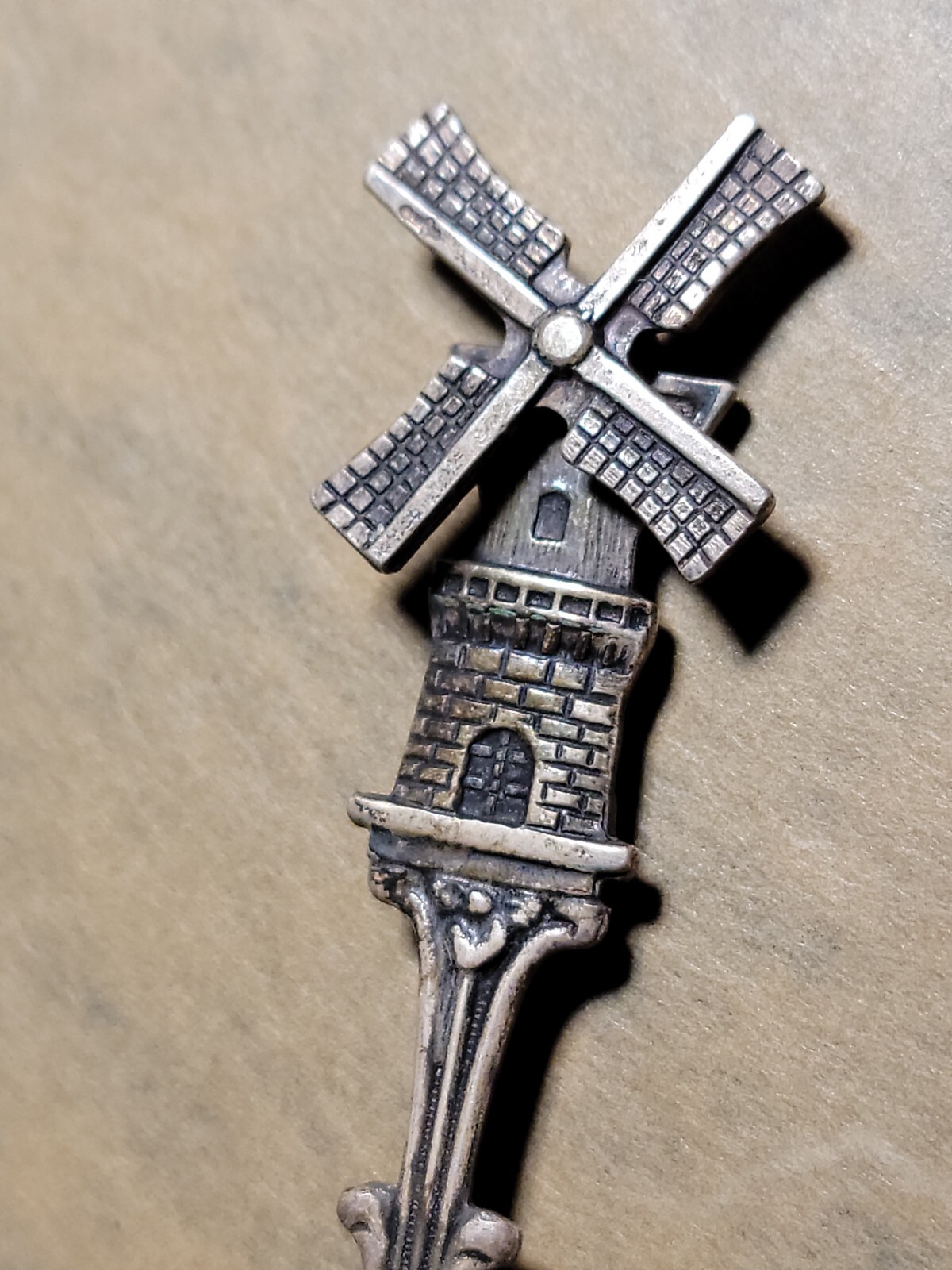 Holland Dutch Windmill 835 Silver Souvenir Spoon | eBay UK