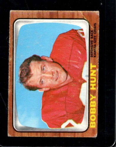 1966 TOPPS #71 BOBBY HUNT GOOD CHIEFS *AZ6745 | eBay