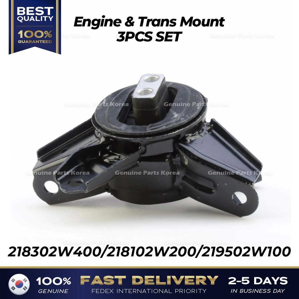 ⭐Genuine⭐ Engine & Trans Mount 3PCS SET for Hyundai Santa Fe | eBay