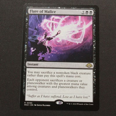 MTG Modern Horizons 3 (MH3) Rare Flare of Malice 95 NM | eBay