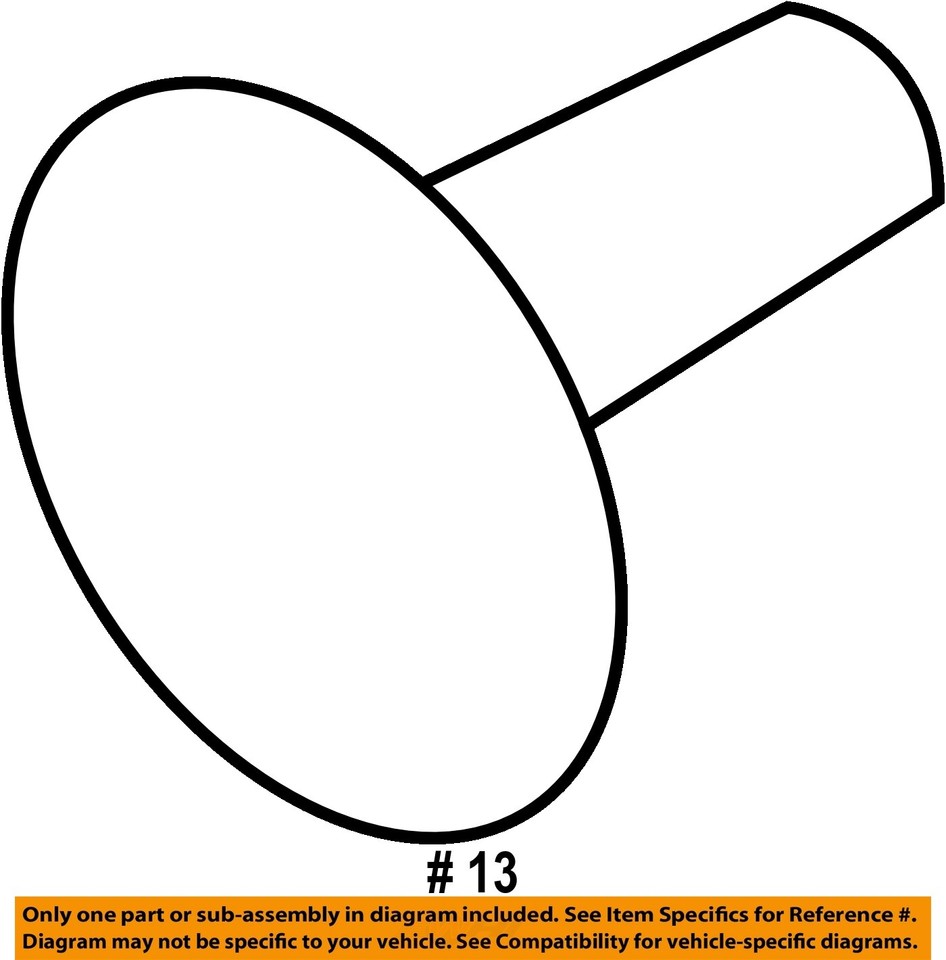 GM OEM 07-23 Canyon Fender Fender Components-Fender Liner Clip 11589181 ...