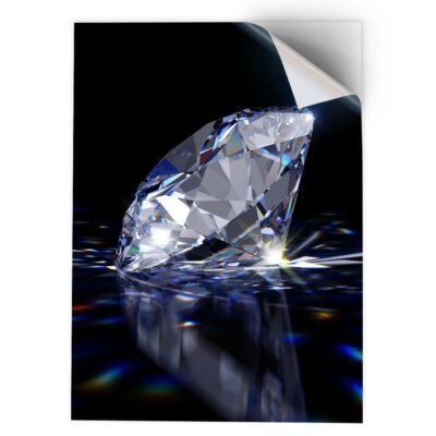 1 x Vinyl Sticker A3 - Diamond Crystal Stone Pretty #2165 | eBay UK