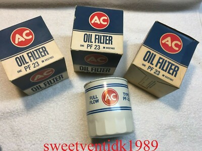 (1)..‘NOS’ Vintage AC PF-23 Oil Filter....1967 Pontiac with V8.....PF23 ...