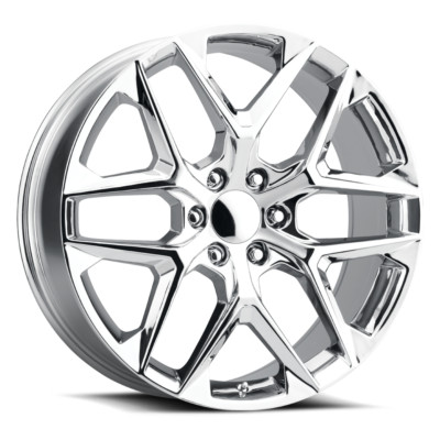 New Custom SSW Wheel 22x9 inch 6-139.7mm Chrome Rim CB 78.1mm | eBay ...