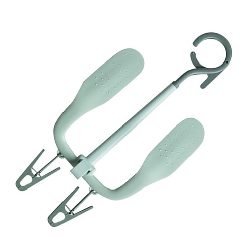 Rotating Hook Shoe Drying Rack Miss Space Saving Balcony Shoes Hanger ...