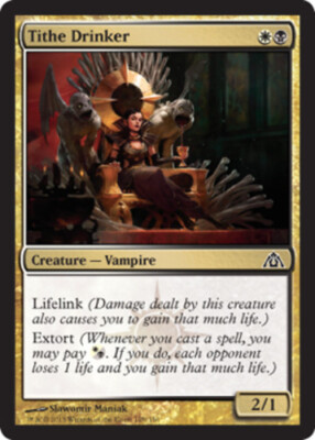 Tithe Drinker - Foil NM, English MTG Dragon's Maze | eBay