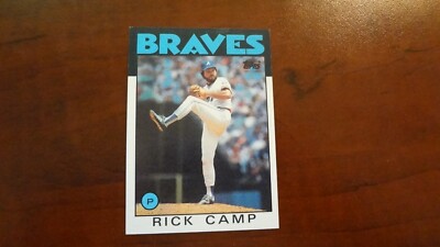 1986 TOPPS # 319 RICK CAMP BASEBALL CARD | eBay