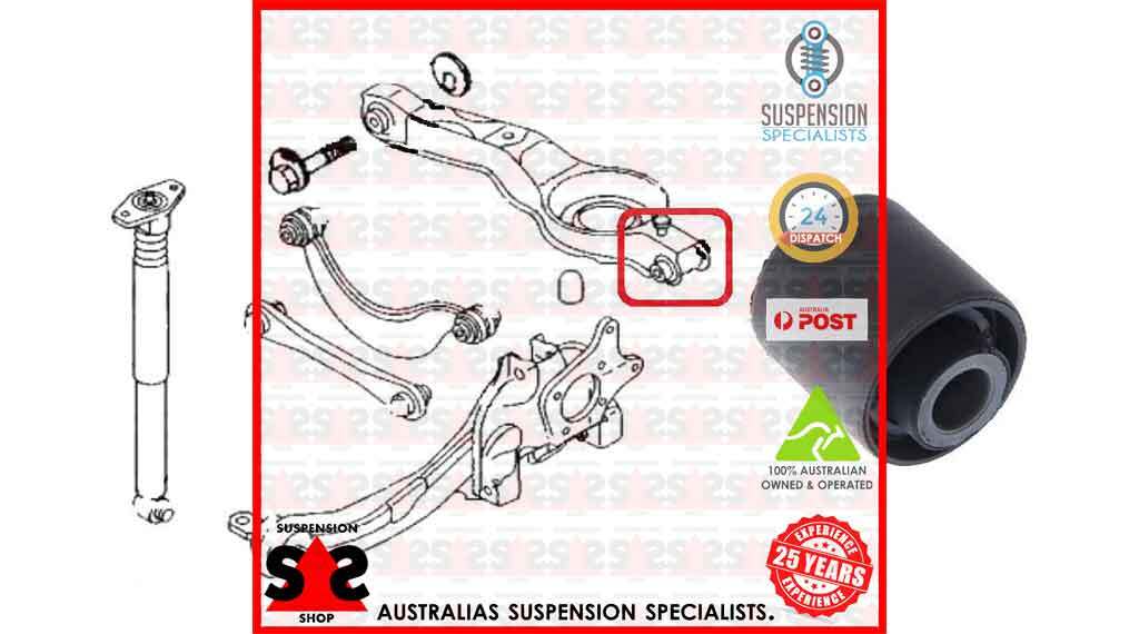 Outer Mounting, Control/Trailing Arm Suit FORD AUSTRALIA Kuga 1.6 ...