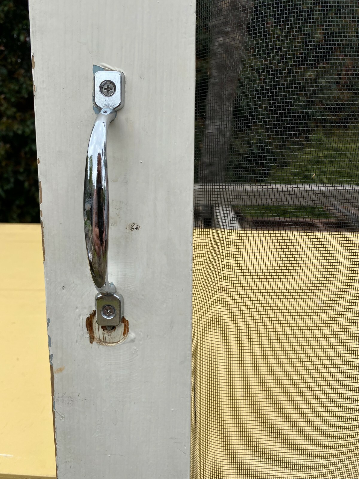 Western Red Cedar TIMBER FLYWIRE SCREEN DOOR house flyscreen fly wire ...