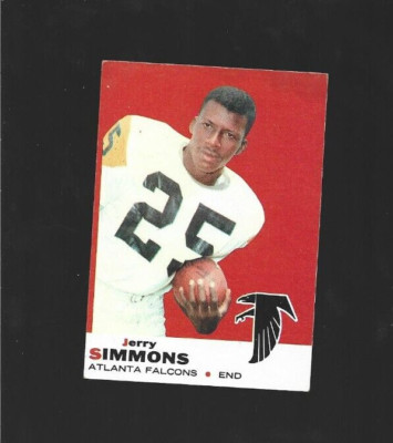 1969 Topps #24 Jerry Simmons Falcons NM/Mint | eBay