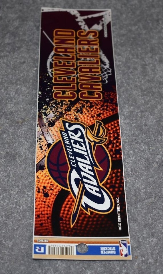 CLEVELAND CAVALIERS NBA BASKETBALL SPORTS BUMPER STICKER | eBay