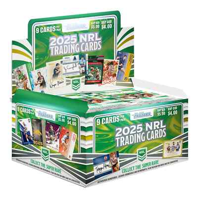 2025 NRL Traders Rugby League Trading Cards Factory Sealed Retail Box ...