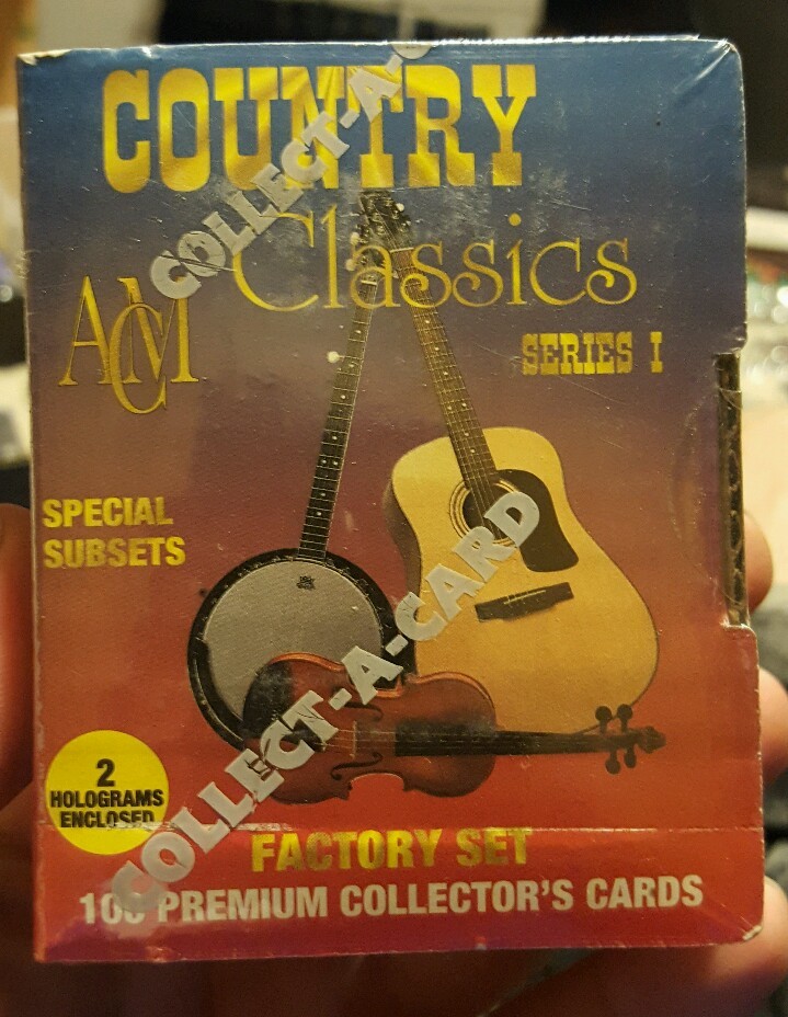 1992 COLLECT-A-CARD COUNTRY CLASSICS COLLECTION OF 100 CARDS 2 ...