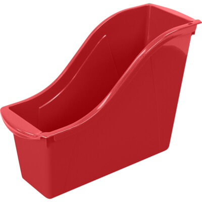 Storex Small Book Bin, Red | eBay