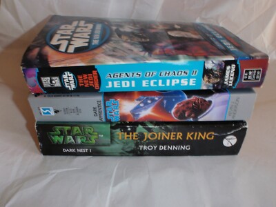 STAR WARS JEDI ECLIPSE, DARK APPRENTICE, THE JOINER KING 3 BOOKS | eBay