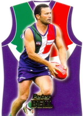 2006 Select AFL Champions Die-Cut DC26 Peter Bell - Fremantle | eBay ...