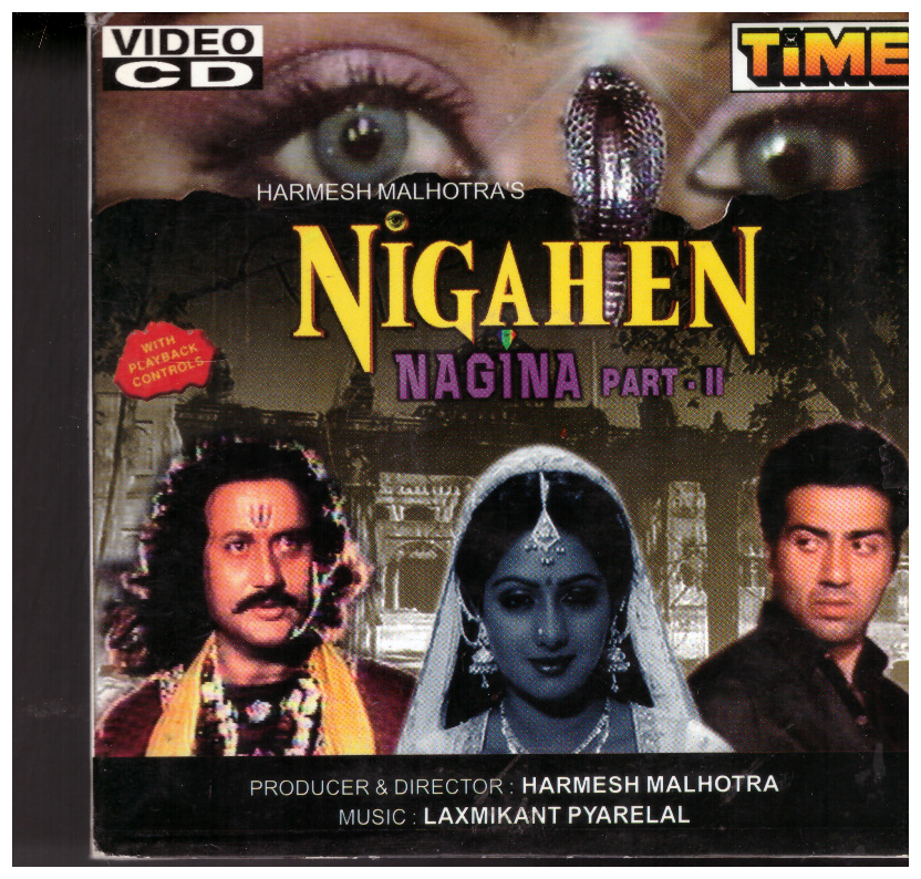 Nigahen - sri Devi , sunny Deol , Anupam Kher [VCD] | eBay