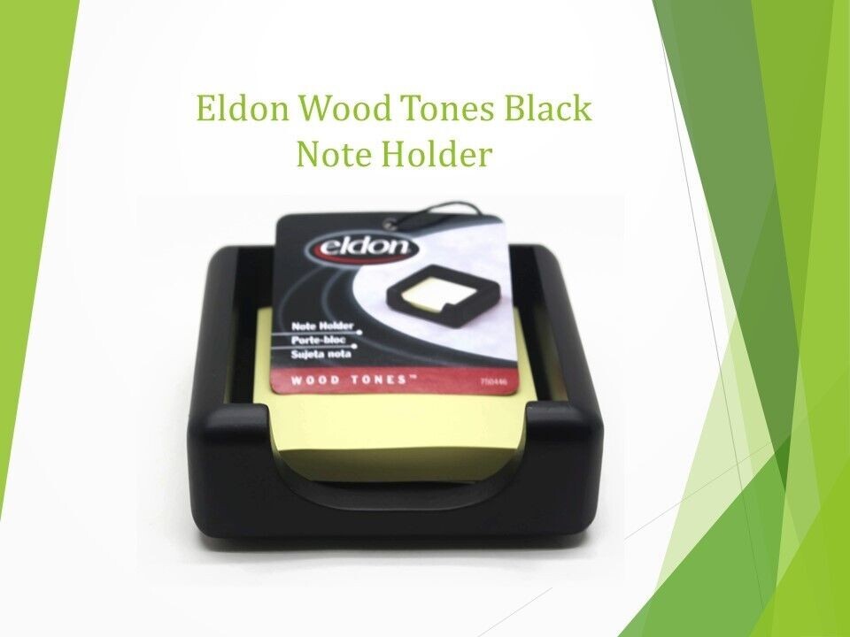 Eldon Wood Tones Black, Note Holder | eBay