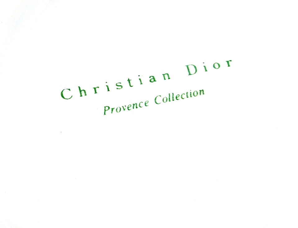 Christian Dior Provence Collection Flower Normandie China 5pc ...
