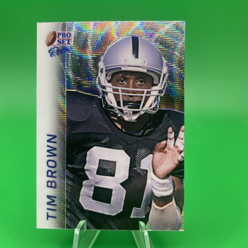 2024 Leaf Pro Set Metal Retro Silver Wave Tim Brown Card #6/7 #RB-82 ...