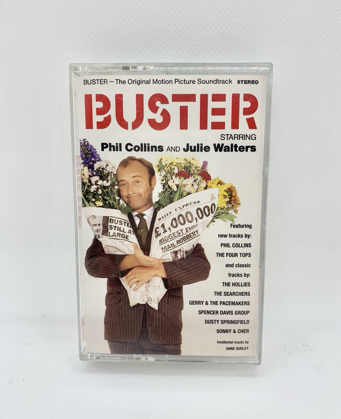 BUSTER Original Motion Picture Soundtrack cassette tape 1988 Phil ...