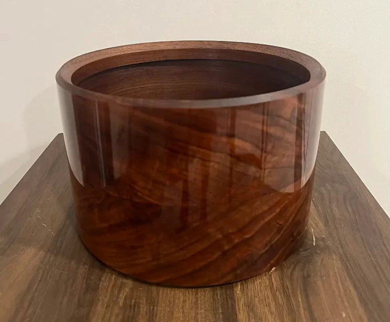 Red Elm Steam Bent Tom Drum Shell - 12” x 7.5” | eBay