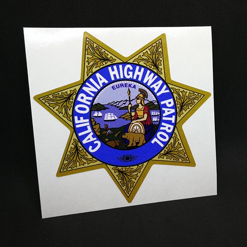 California Highway Patrol Seal Decal / Vinyl Sticker 4" x 4". | eBay