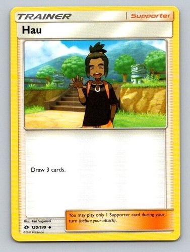 2017 Pokemon Card Sun & Moon Hau 120/149 | eBay