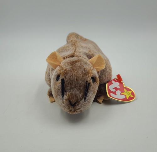 Tiptoe Mouse - TY Beanie Baby - Original Retired MWMTs Stuffed Plush ...