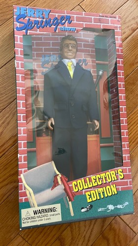 Jerry Springer Show Collector's Edition 12" 1998 Studios Doll NRFB -RIP ...