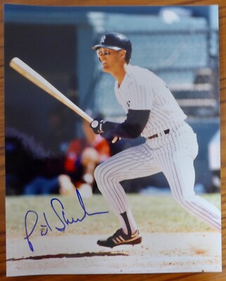 PAT SHERIDAN auto signed autograph 8x10 photo New York Yankees 1991 | eBay