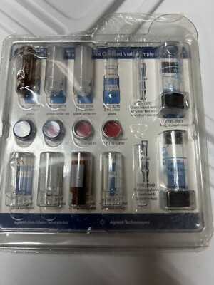 Agilent Sample Pack Certified Autosampler Vials Caps and Inserts 5182 ...