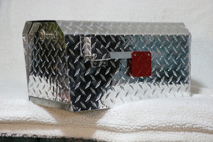 Heavy Duty Aluminum Diamond Plate 14 Gauge Mailbox Large Size | eBay