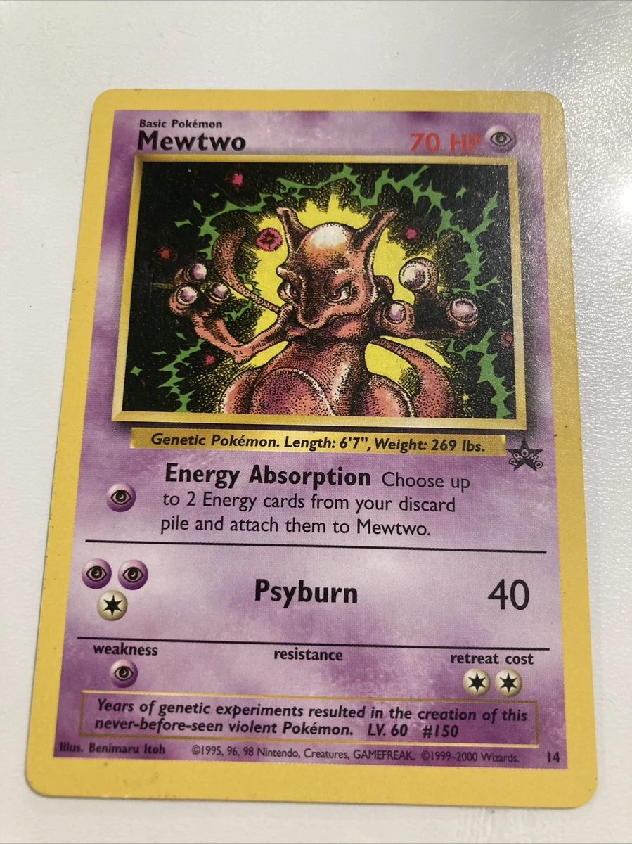 Original Mewtwo Card