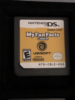 My Fun Facts Coach (Nintendo DS, 2008) 8888164654| eBay